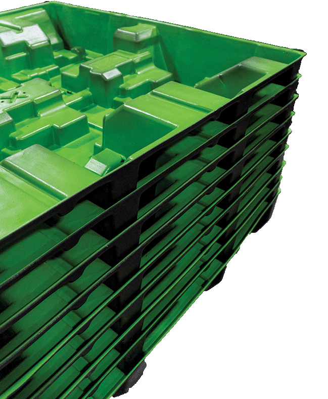 Innovative thermoformed and injection molded products.